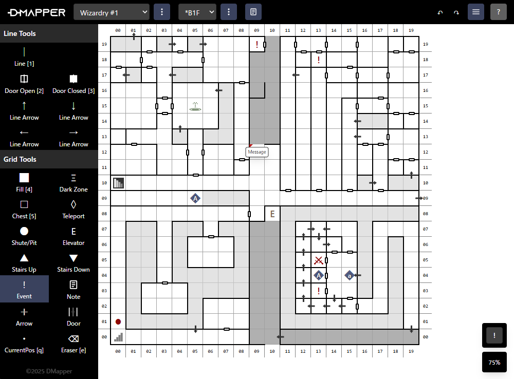 DMapper - 3D Dungeon Mapping Tool | 3Dダンジョンマッピングツール